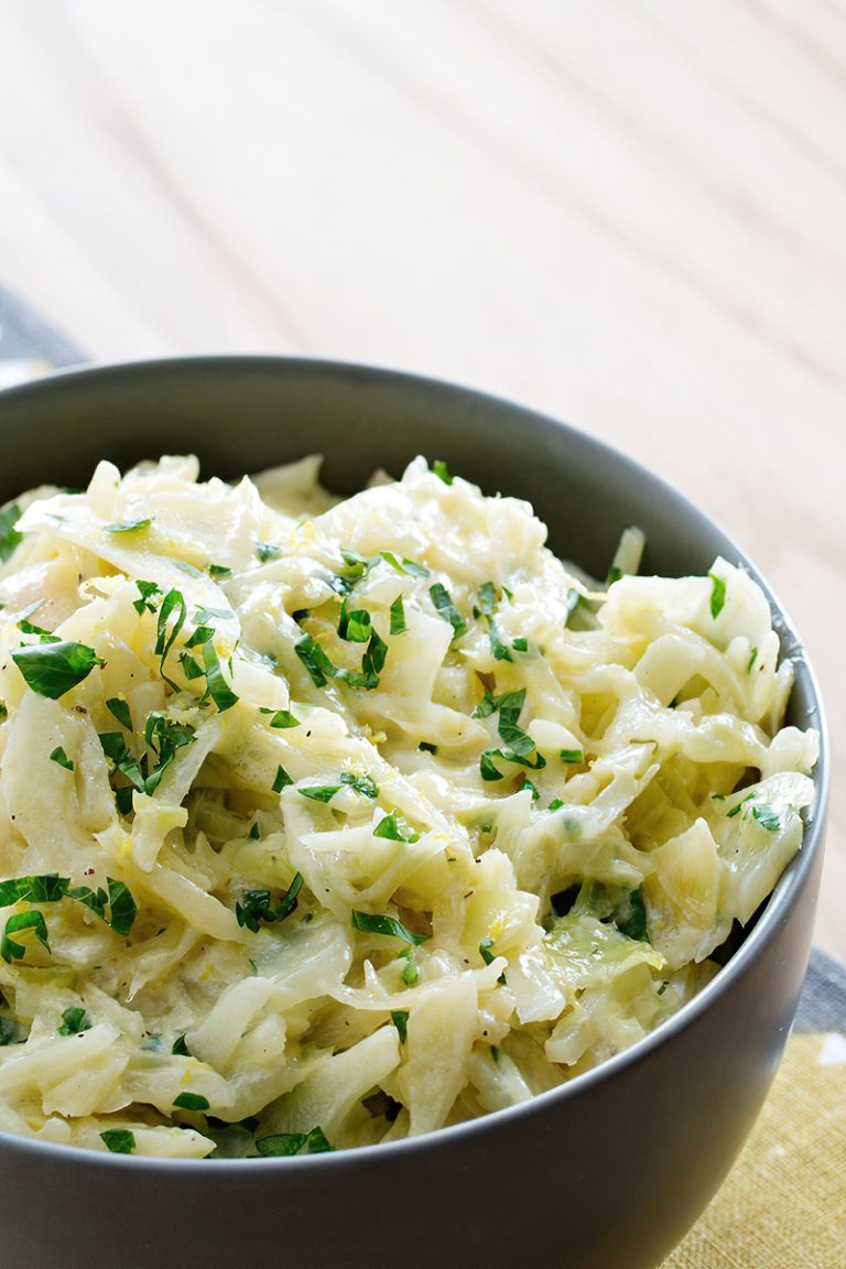 Receta repollo verde cremoso bajo en carbohidratos | Dieta Keto Gratis